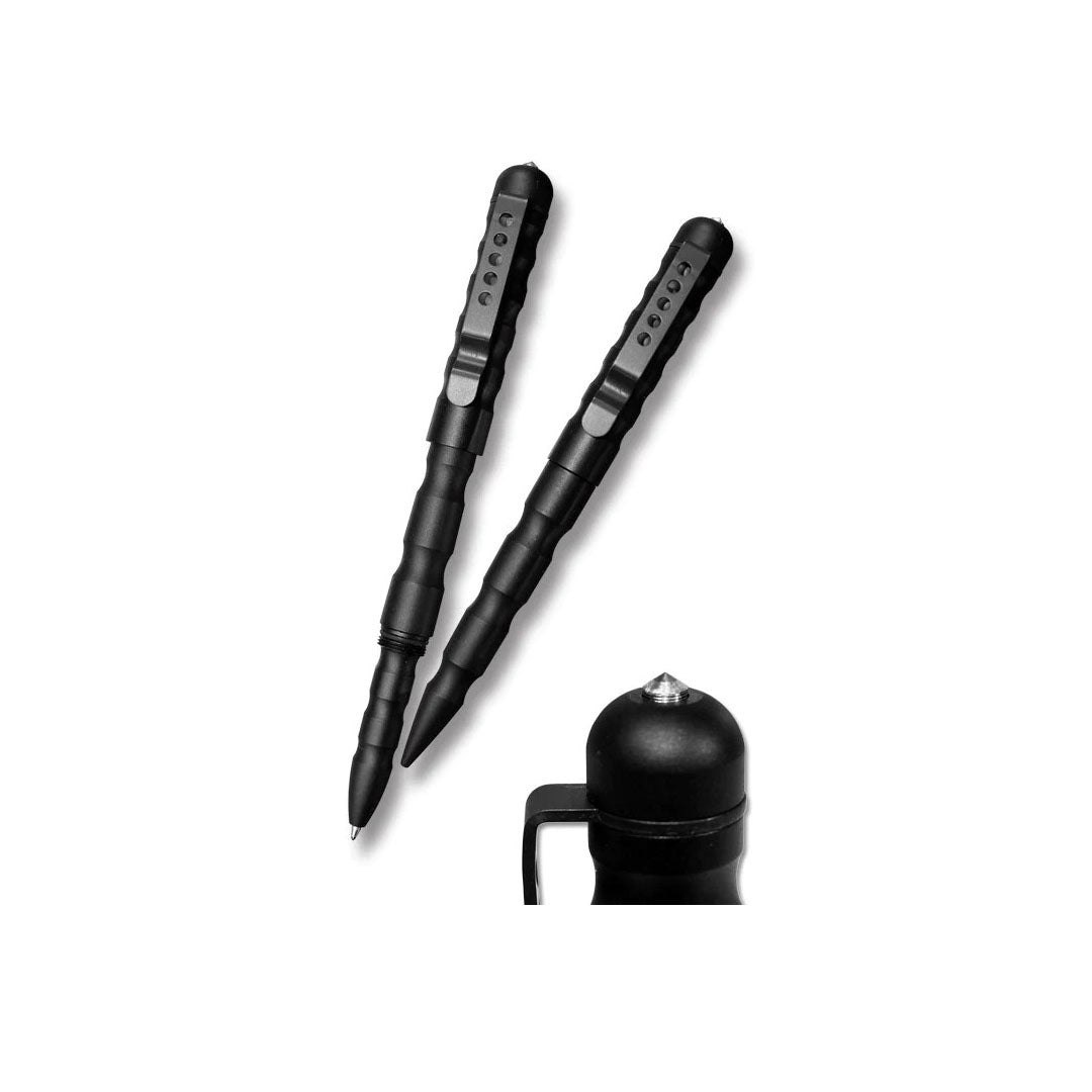 PLUMA 6" BLACK TACTICAL PEN – El Viajero del Norte