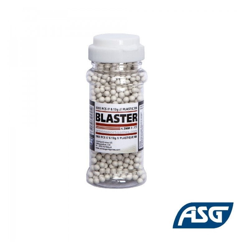 Munición de PVC Blaster 0.12g Calibre 4.5mm Bote con 1000 pzas – El ...