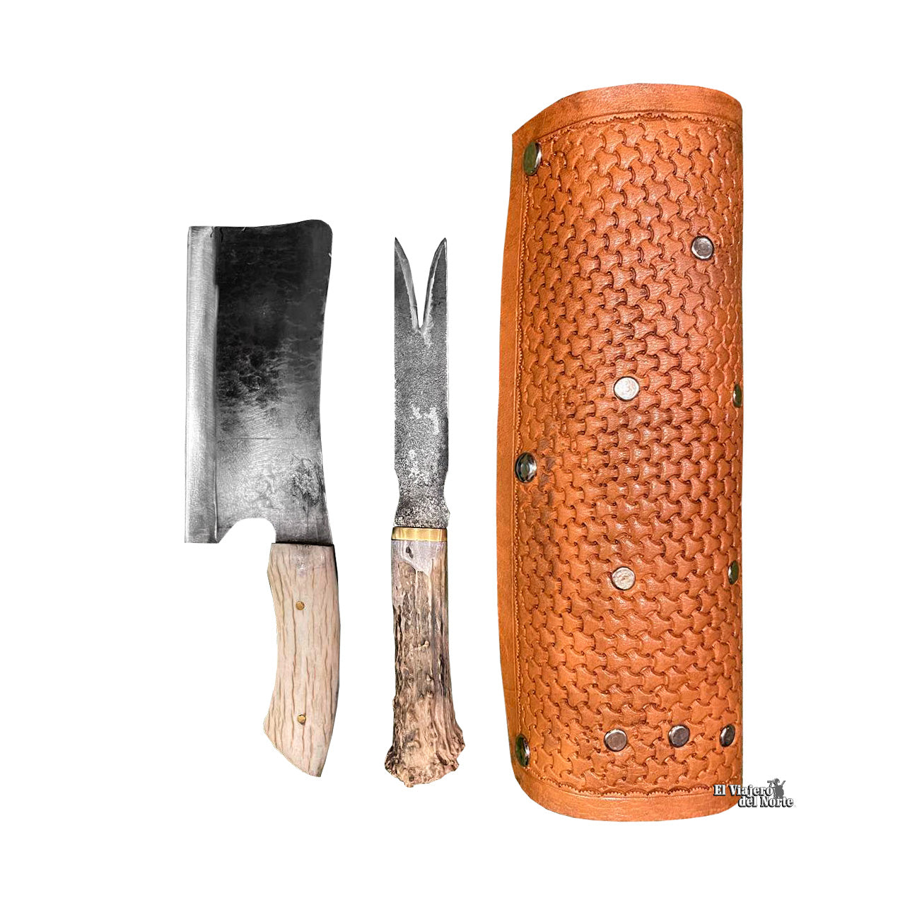 SET PARRILLERO AJE DE 2 PIEZAS (TRINCHETE, HACHA CUADRADA) – El Viajero ...